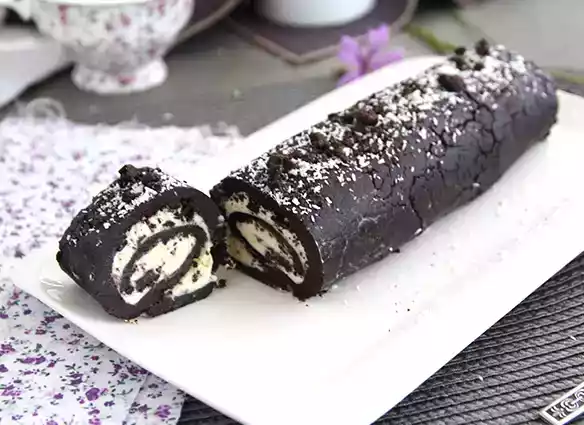 Przepis na rulon oreo