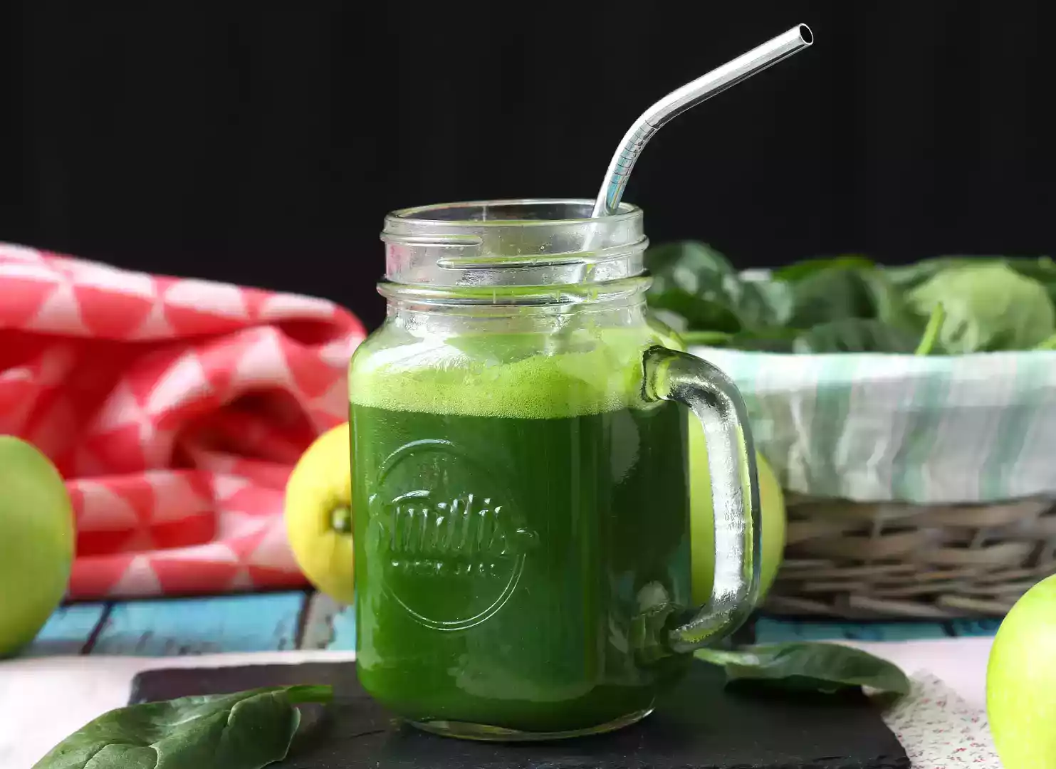 Przepis na zielony sok detox bez wyciskarki